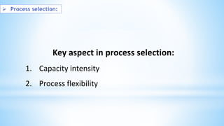 Process selection & facility layout.pptx