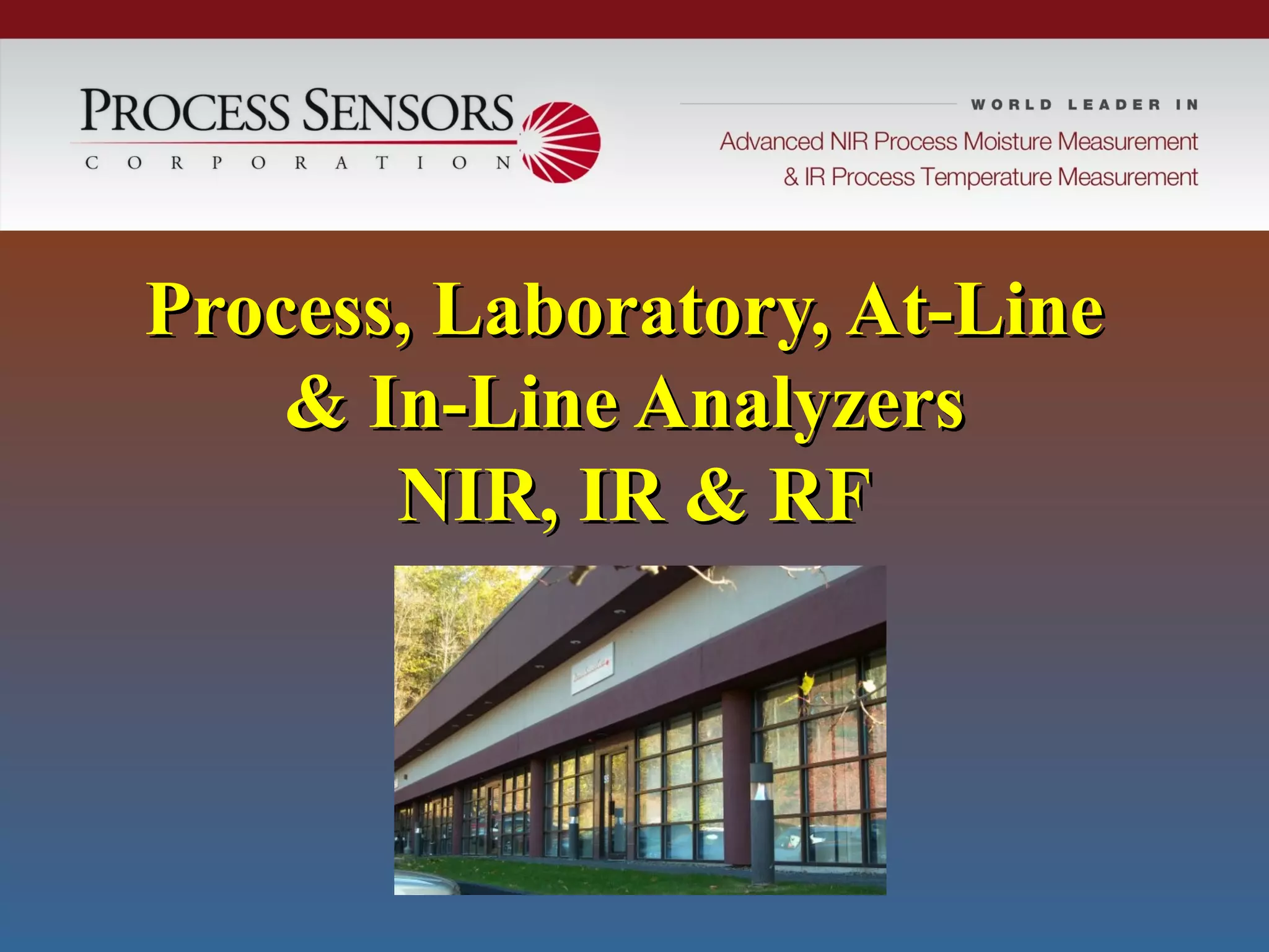 Process Sensors Corp Presentation | PPT