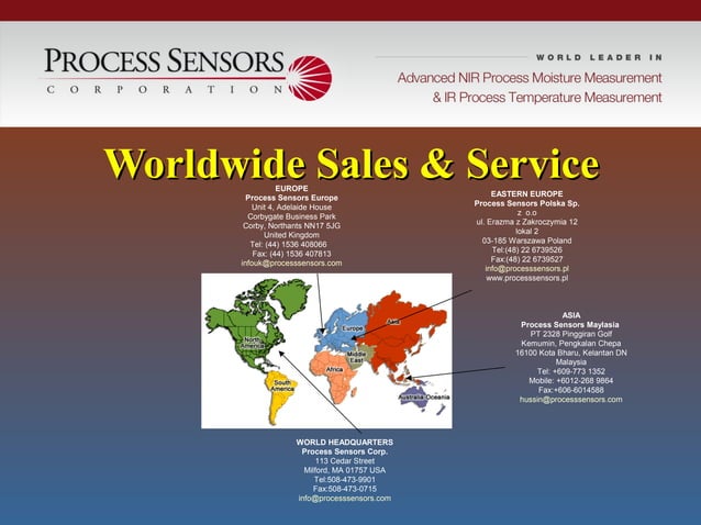 Process Sensors Corp Presentation | PPT