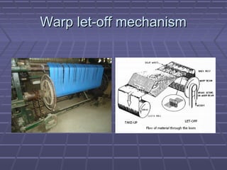 Process sequence of weaving | PPT