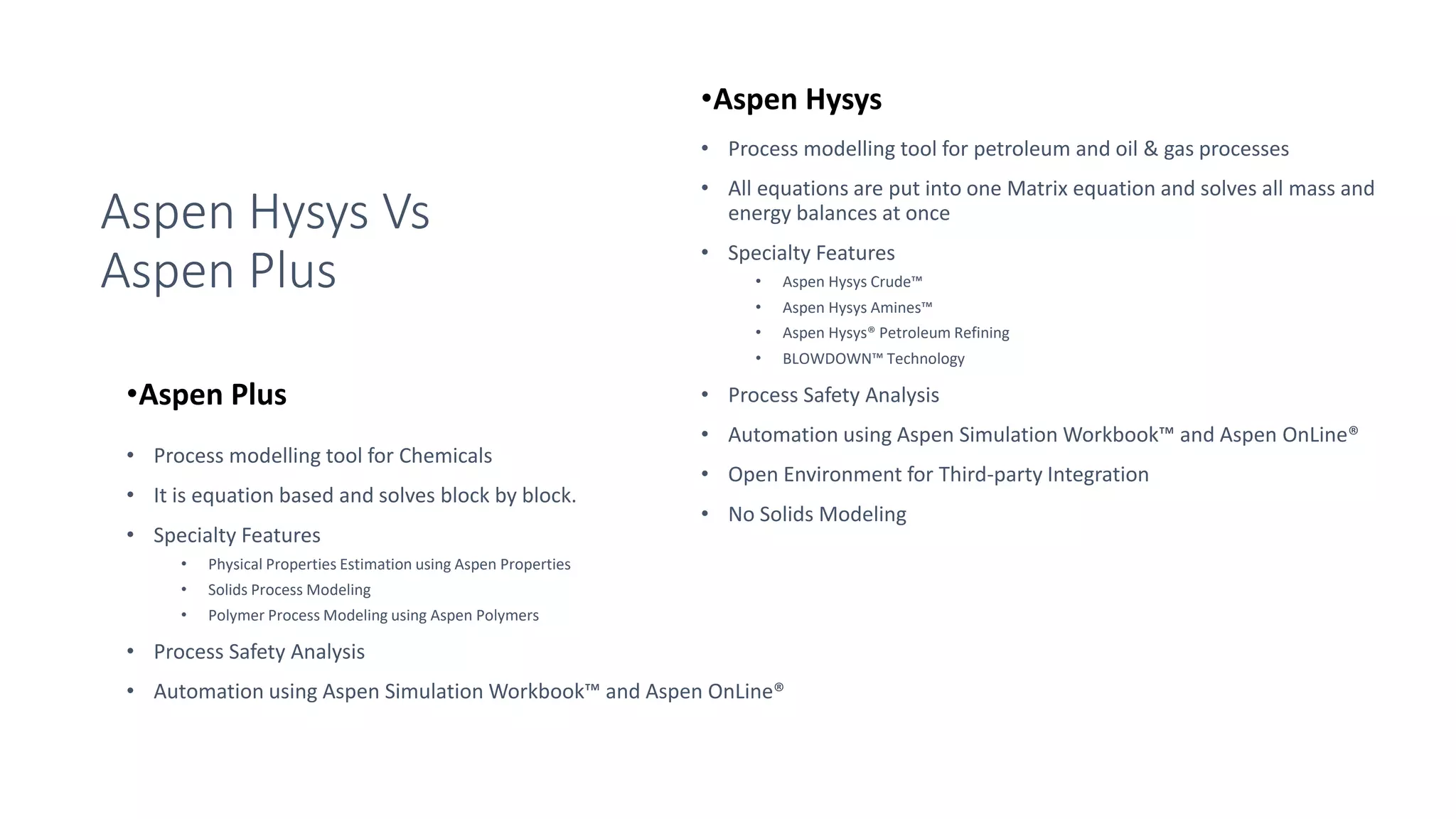 Process Simulationpptx Computer Software And Applications Computing