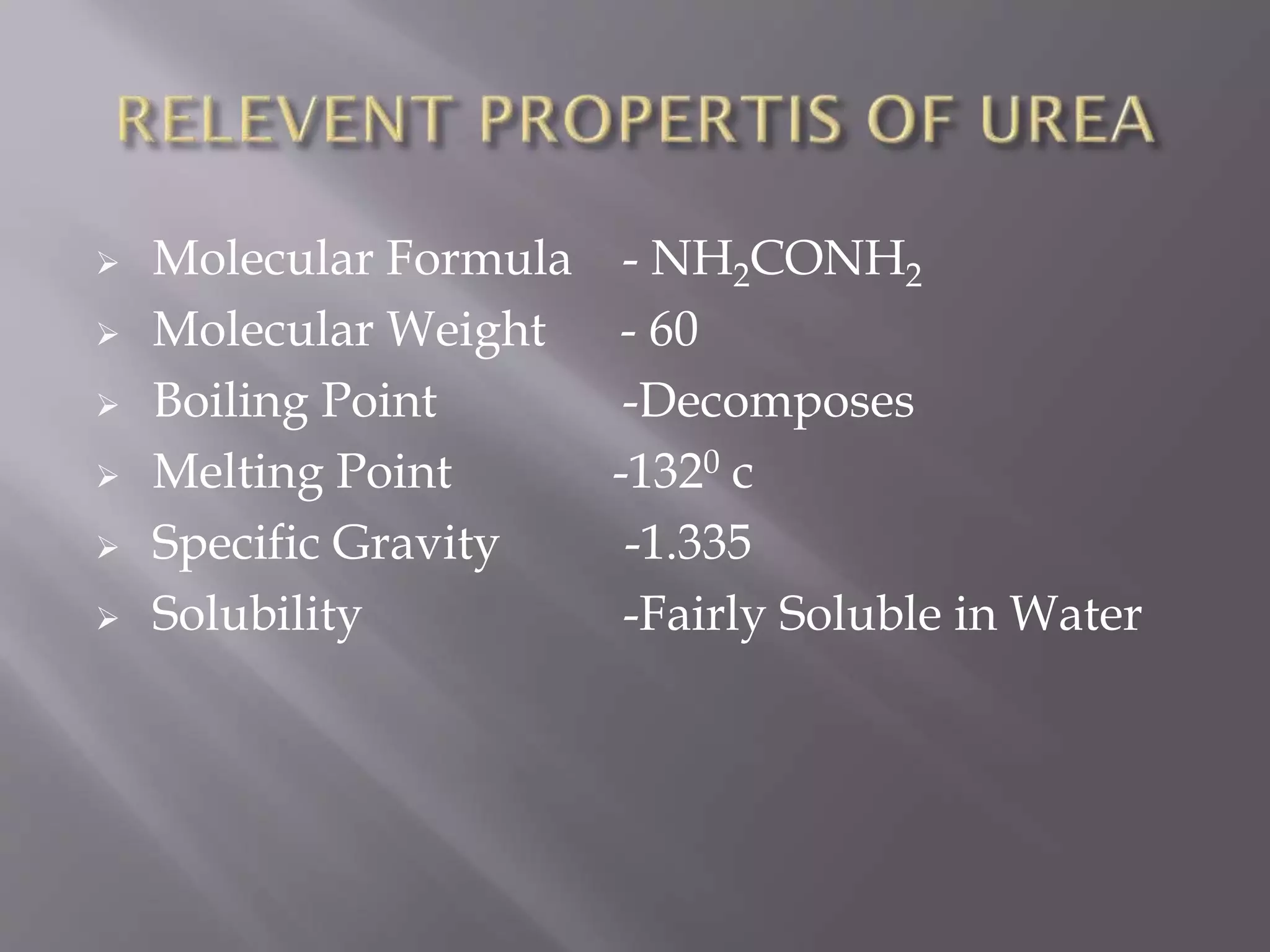Process simulation of urea plant | PPTX