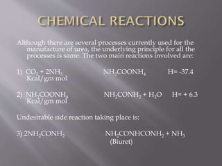Process simulation of urea plant | PPTX