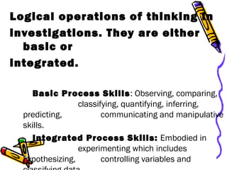 Process skills in Science | PPT