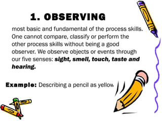 Process skills in Science | PPT