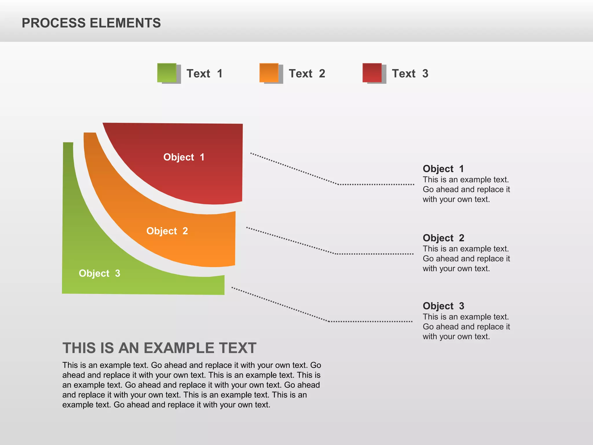 Process Stages Shapes Collection for PowerPoint by PoweredTemplate.com