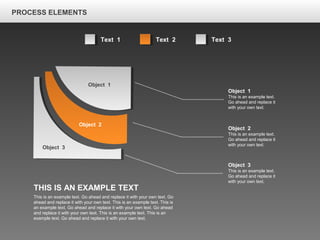 Process Stages Shapes Collection for PowerPoint by PoweredTemplate.com