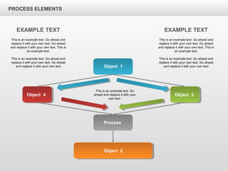 Process Stages Shapes Collection for PowerPoint by PoweredTemplate.com