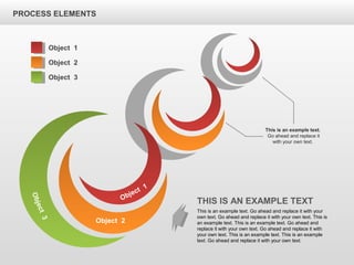 Process Stages Shapes Collection for PowerPoint by PoweredTemplate.com