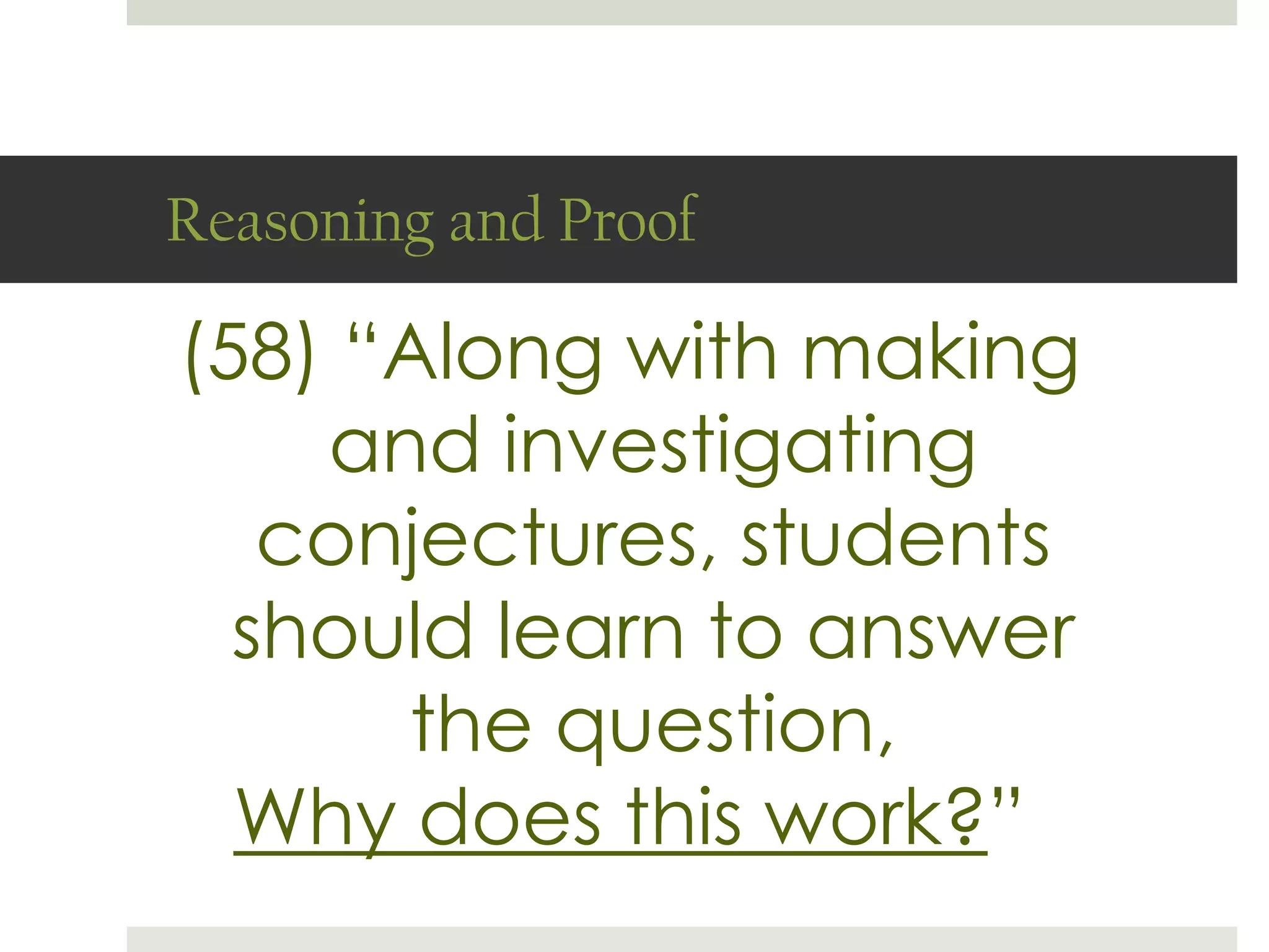 Mathematical Process Standards | PPTX