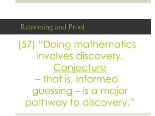 Mathematical Process Standards | PPTX