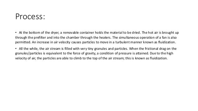What is The Process, Structure and Working of a Rapid Dryer | PPTX