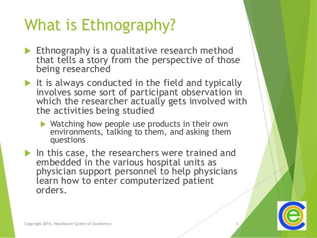 Process The Forgotten Continuum - An Ethnographic Research Study