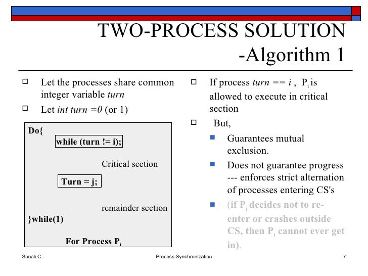 Process Synchronization
