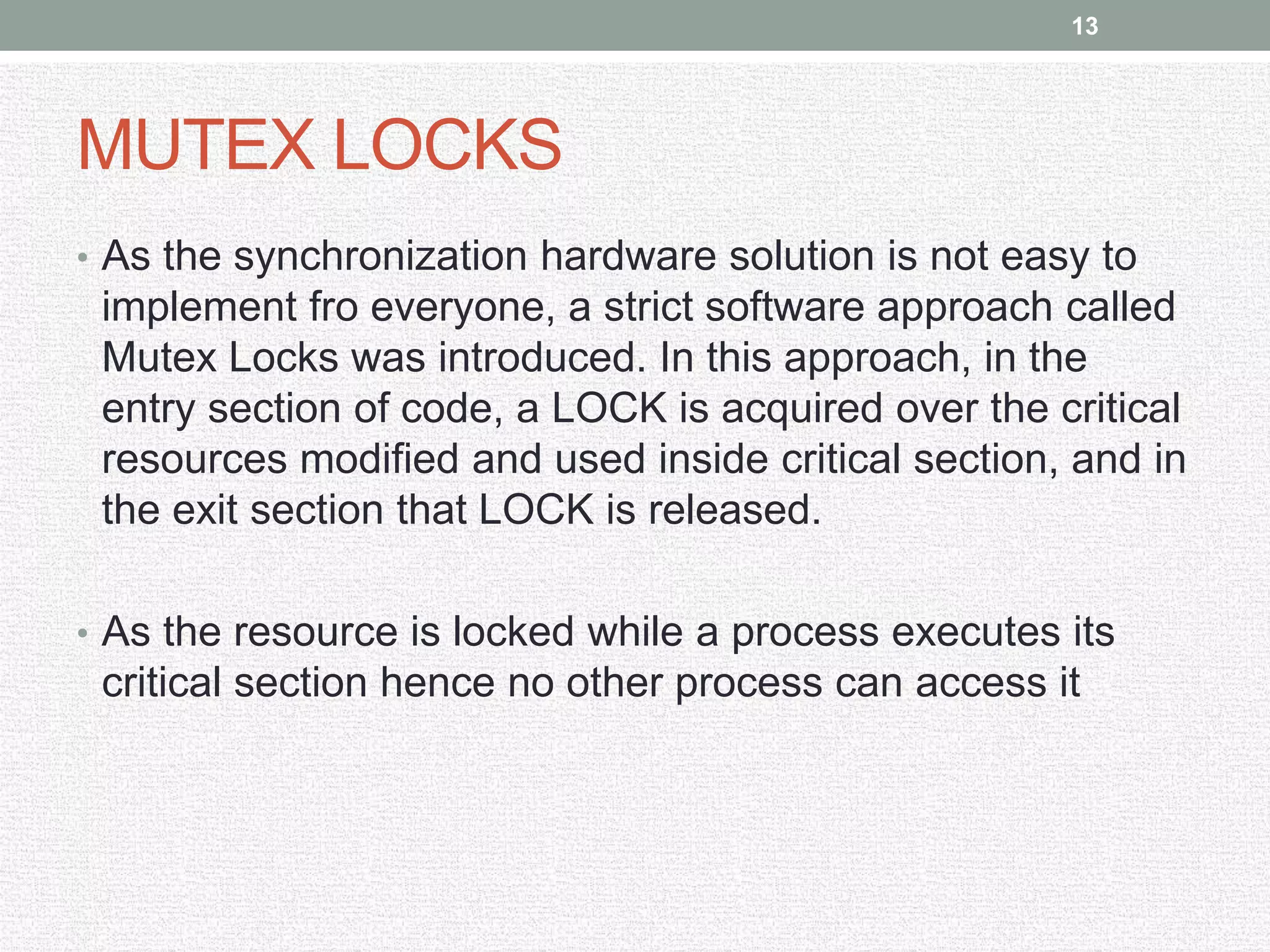 Process Synchronization In Operating Systems Ppt 0880