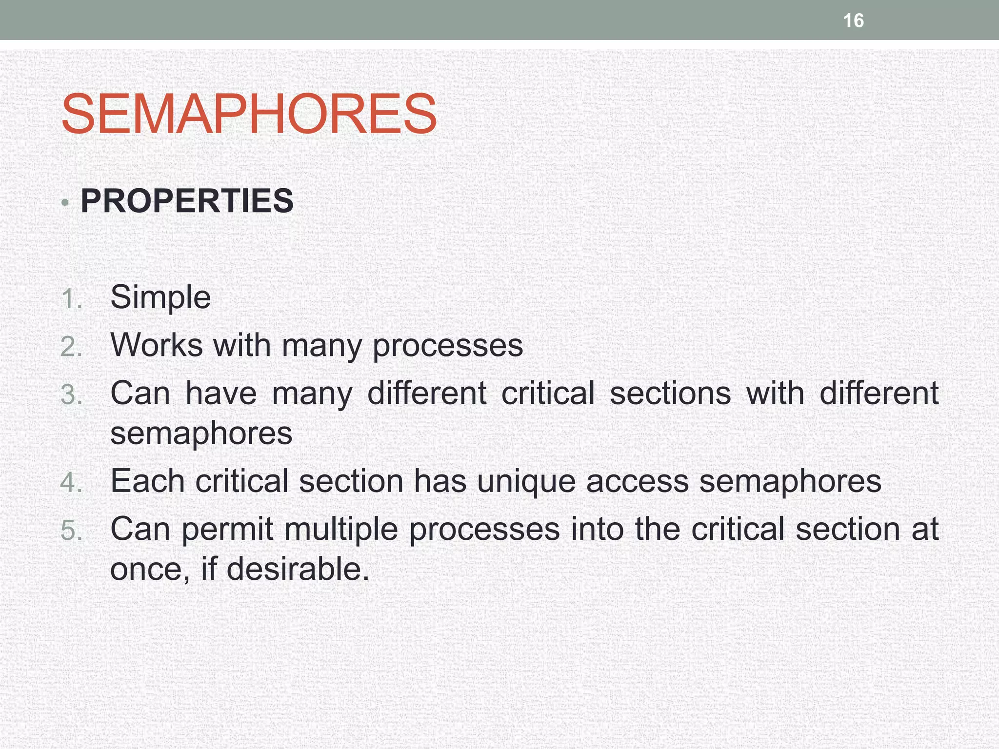 Process synchronization in Operating Systems | PPTX