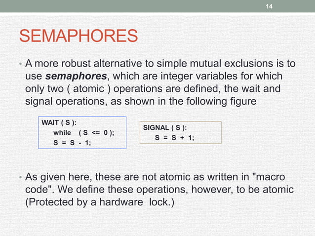 Process synchronization in Operating Systems | PPTX | Operating Systems ...