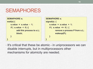 Process synchronization in Operating Systems | PPTX