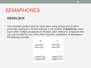 Process synchronization in Operating Systems | PPTX