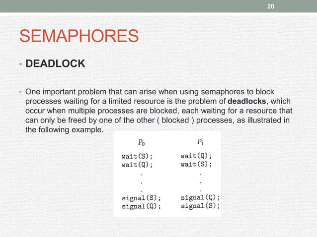 Process synchronization in Operating Systems | PPTX | Operating Systems | Computer Software and ...