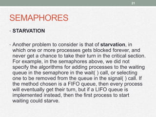 Process synchronization in Operating Systems | PPTX