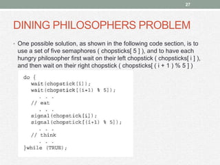 Process synchronization in Operating Systems | PPTX