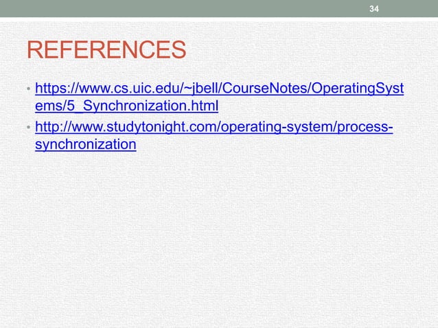 Process Synchronization In Operating Systems Pptx Operating Systems Computer Software And