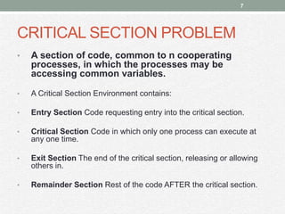 Process synchronization in Operating Systems | PPTX