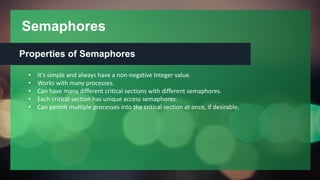 Process synchronization | PPTX