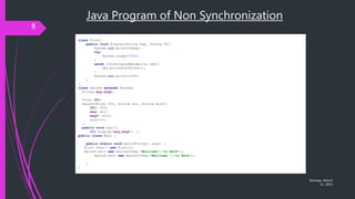 Process synchronization | PPTX