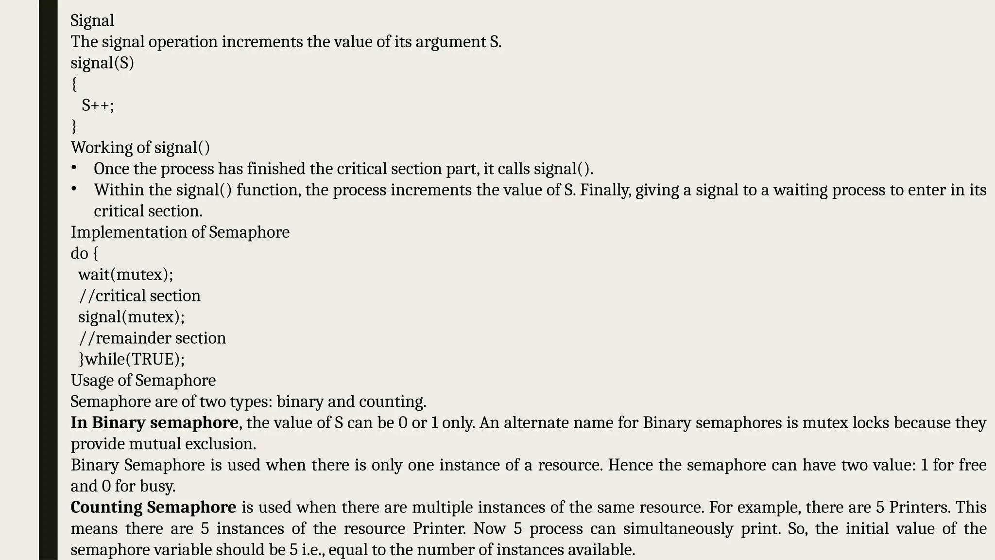 Process Synchronization Topic Of Operating System Ppt