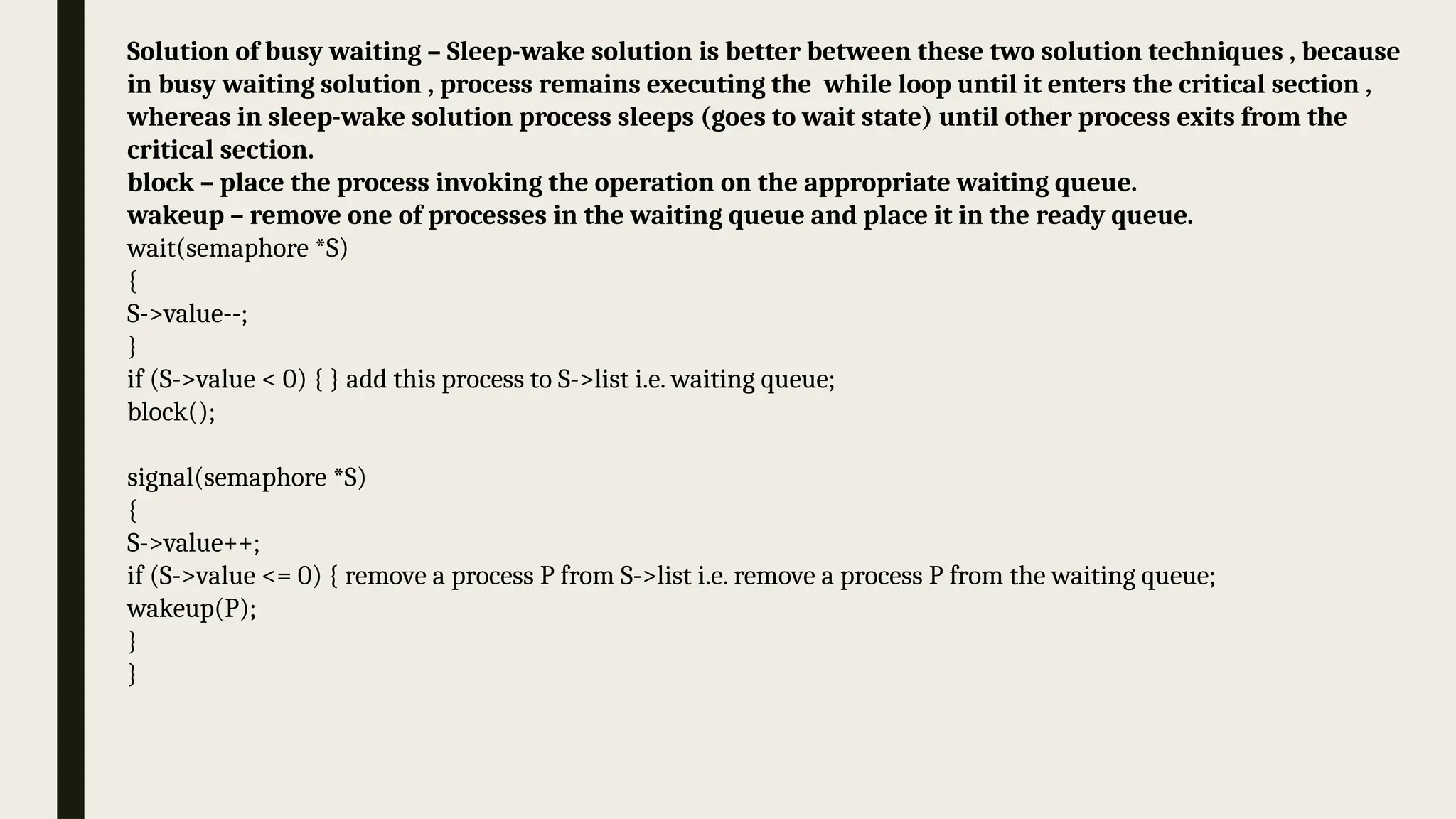 Process Synchronization Topic Of Operating System Ppt