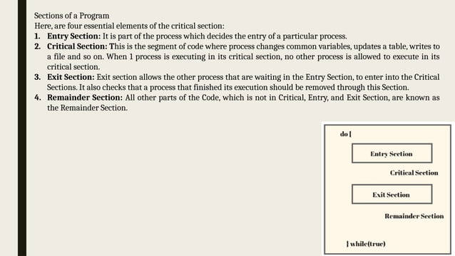 Process Synchronization Topic Of Operating System Ppt