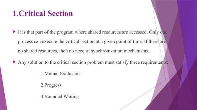 Process Synchronization in Distributed Operating System | PPTX