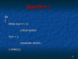 Process synchronization(deepa) | PPT