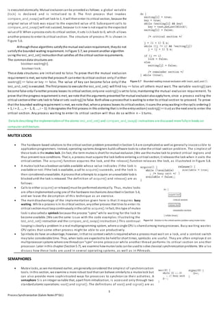 Process synchronizationfinal | DOCX