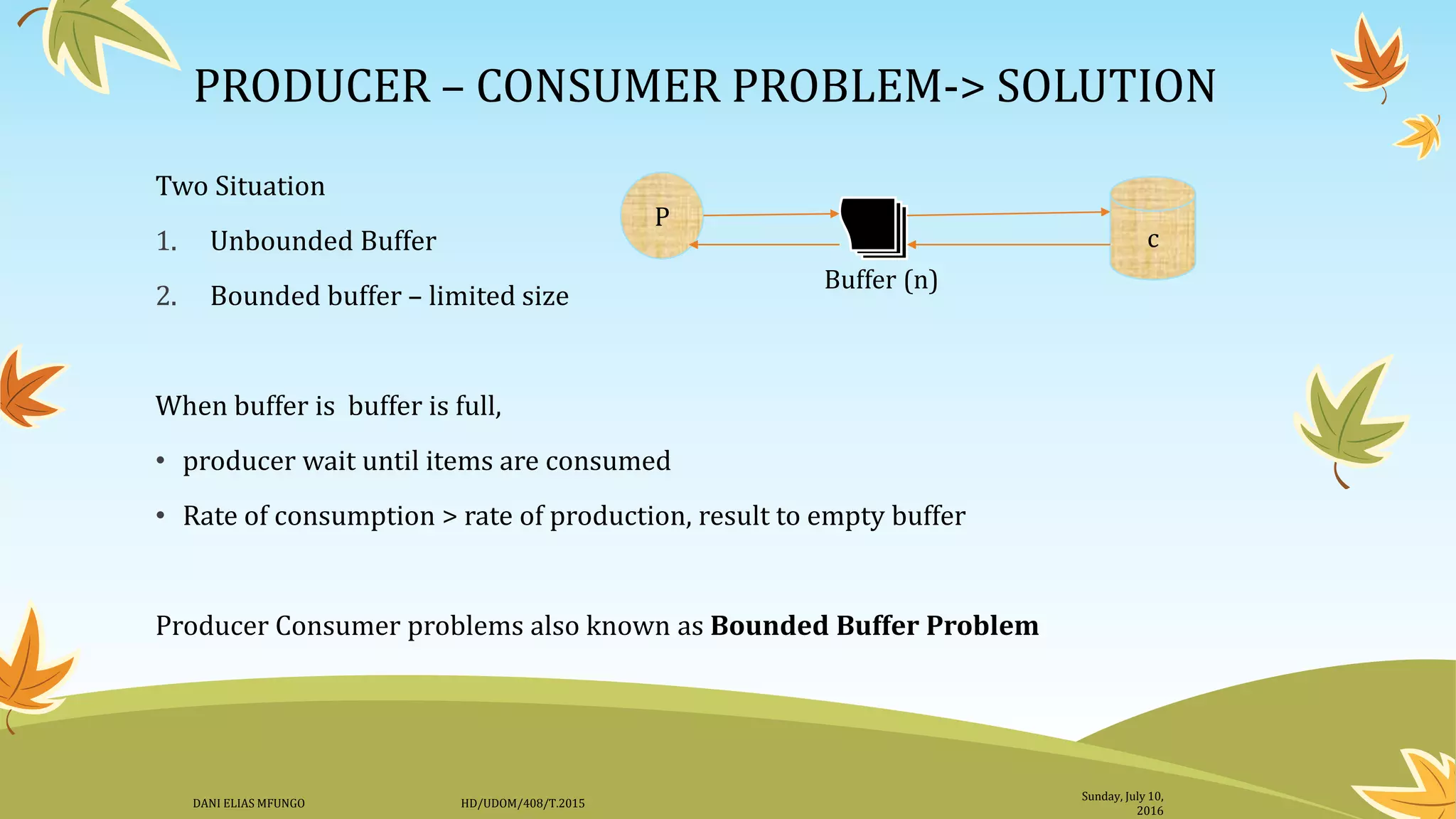 Process synchronization in operating system | PPTX