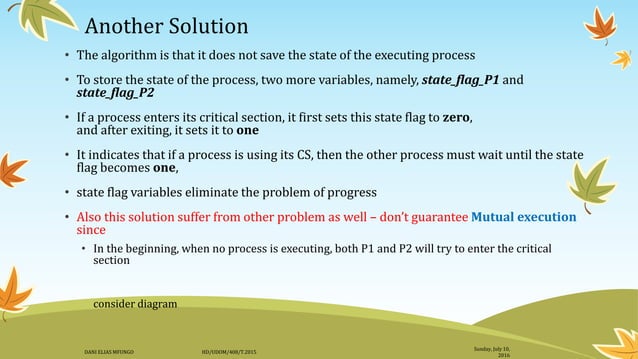 Process Synchronization In Operating System Ppt