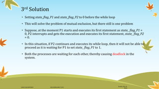 Process synchronization in operating system | PPTX
