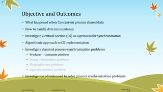 Process synchronization in operating system | PPTX