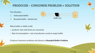 Process synchronization in operating system | PPTX
