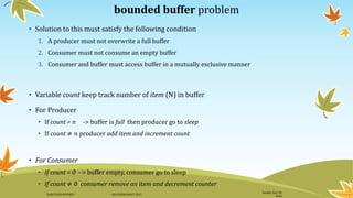 Process synchronization in operating system | PPTX