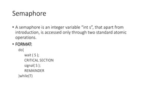 Process synchronization | PPT
