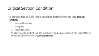 Process synchronization | PPT