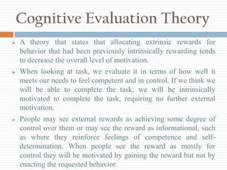 Process theories of motivation | PPTX