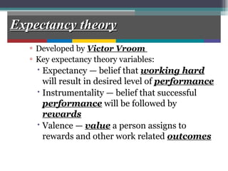Process Theories of Motivation. .ppt