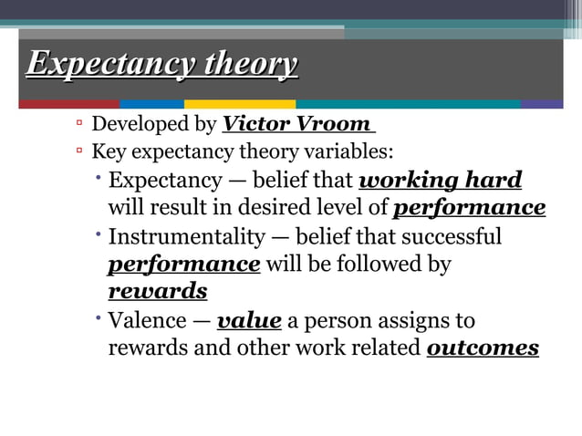 Process Theories of Motivation. .ppt