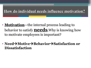 Process Theories of Motivation. .ppt