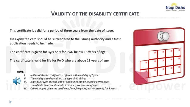 Process to apply disability certificate | PPTX | Brain and Nervous ...