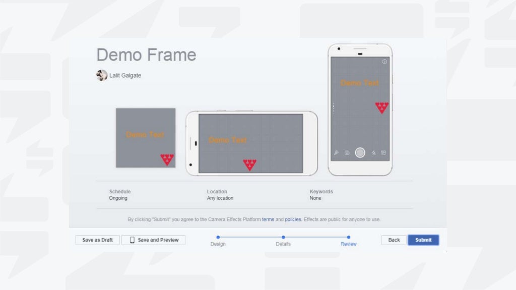Process to create custom profile frames on facebook | PPT